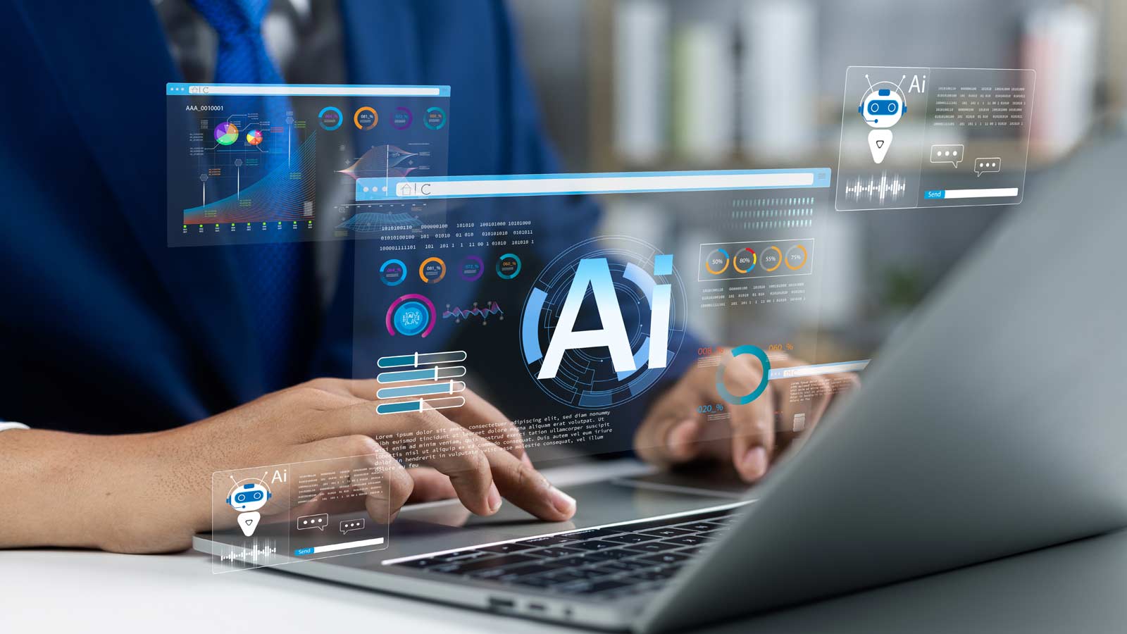 Boost Your Business Productivity Using AI Tools | Adept Networks